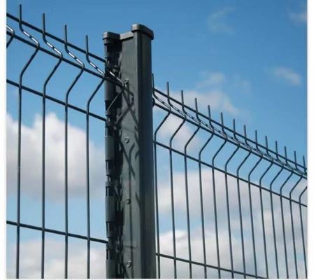 High Quality 6x6 concrete reinforcing 3d curvy pvc coated welded wire ...