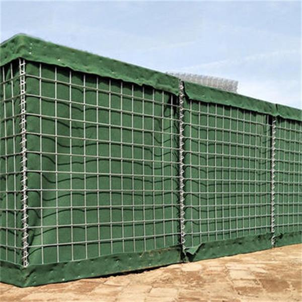 china hot dipped galvanized Heavy Duty Gabion blast wall Hesko Barrier ...